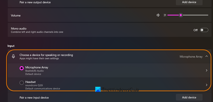 Microphone not working in VMware Workstation