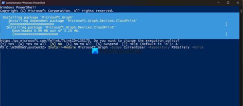 How to install and use Microsoft Graph