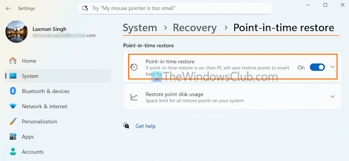 Stuck on System Restore is restoring the registry