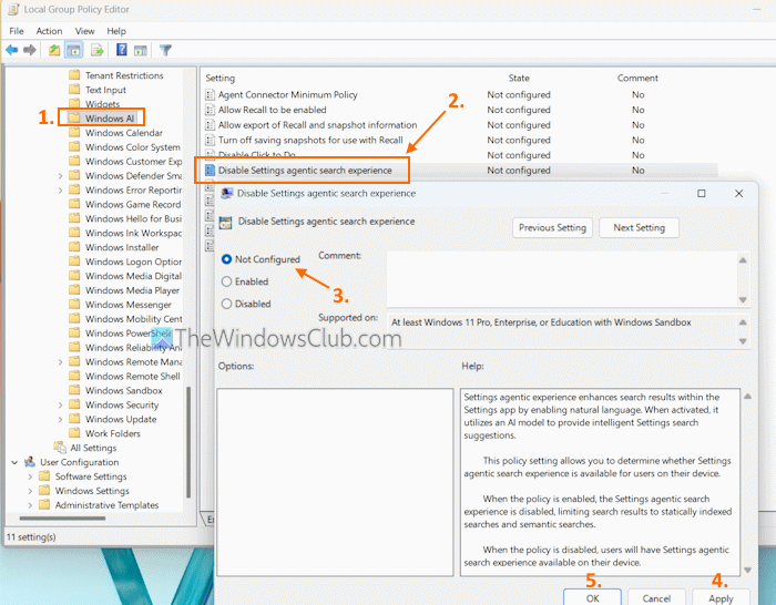How to enable and use Agent in Settings on Windows 11