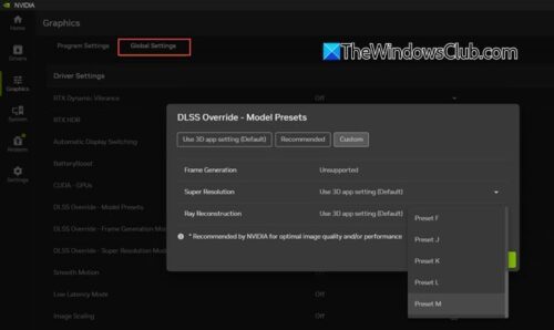 How to enable DLSS 4.5 on supported GPU