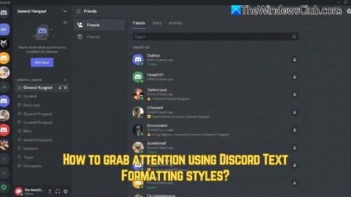 How to make Discord Text Formatting styles