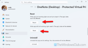 Print to OneNote not working in Windows 11
