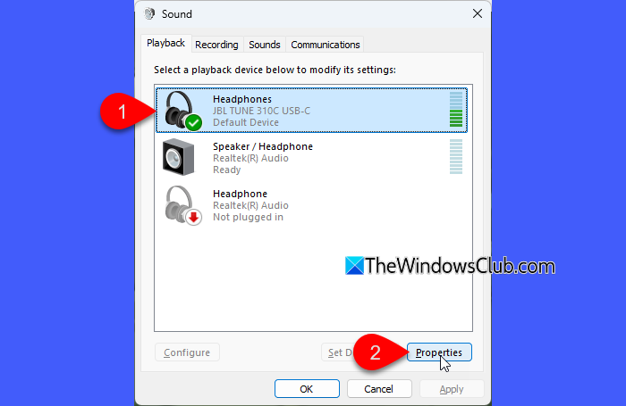 Enable or disable Spatial Sound in Windows 11