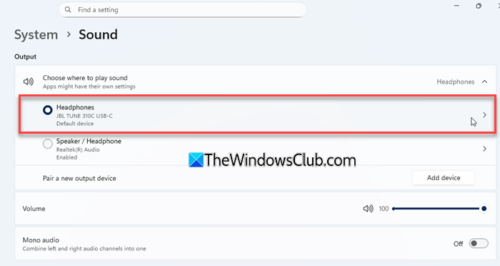 Enable or disable Spatial Sound in Windows 11