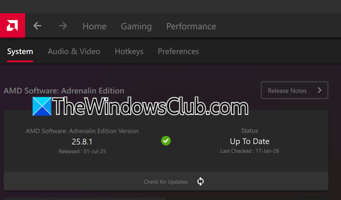 AMD Adrenalin not detecting GPU [Fix]