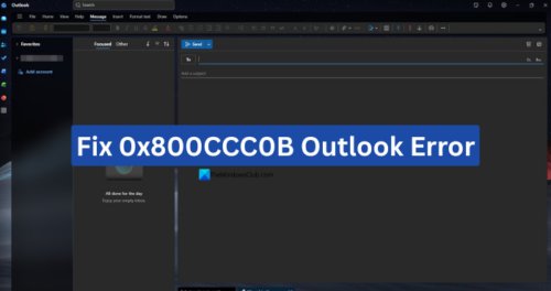 Fix Outlook connectivity issues on Windows 11