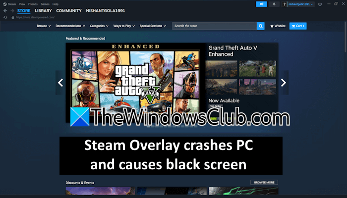How to fix Failed to find Steam error on Windows 11/10