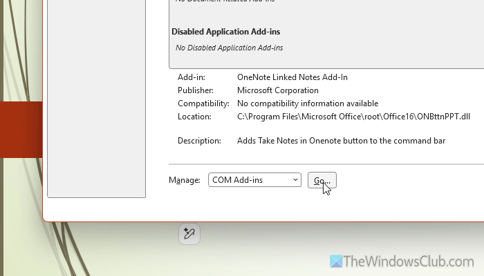 Sorry, no design suggestions for this slide error in PowerPoint