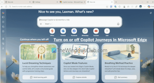 How to Disable or Enable and Use Copilot Mode in Edge browser