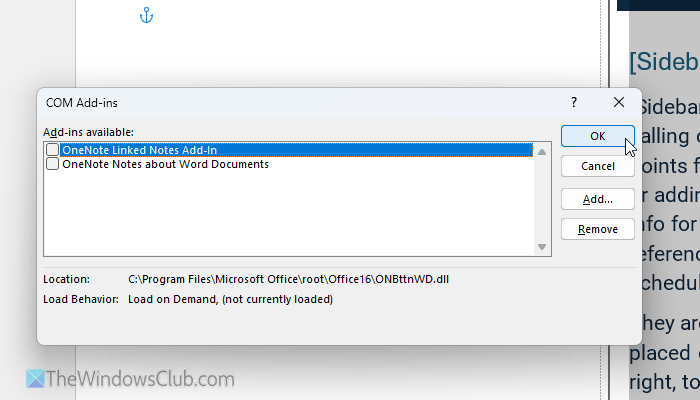 Unable to paste text in Text Box in Word and PowerPoint