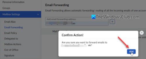 How to auto-forward Emails in Zoho Mail