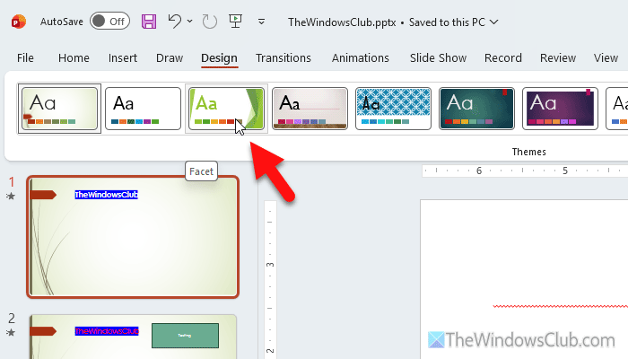 How to apply same Style or Formatting to all Slides in PowerPoint