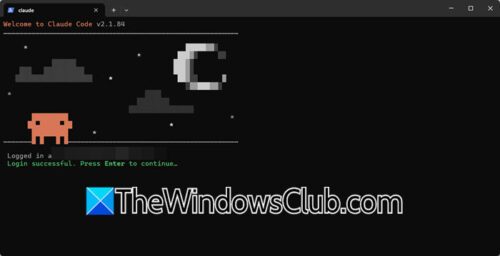 Unable to run Claude from VS Code on Windows computer