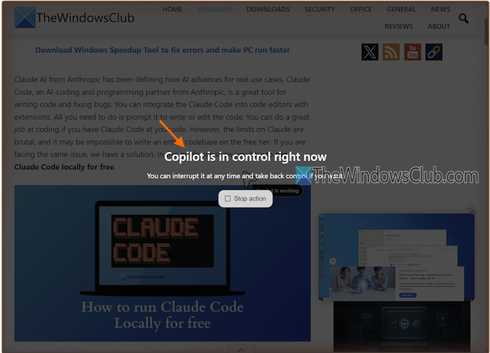 How to enable, disable, use Copilot Actions in Windows 11