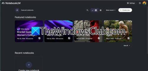 How to use Google NotebookLM on Windows 11