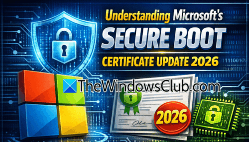Check, Update Windows Secure Boot Certificates expiring in 2026
