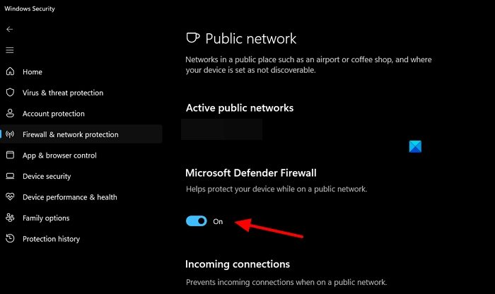 Outlook not working with VPN on Windows PC
