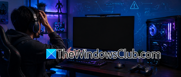 Monitor turns off while playing games while the system remains On