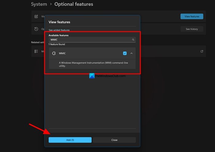 How to install WMIC in Windows 11 with Settings, PowerShell, CMD