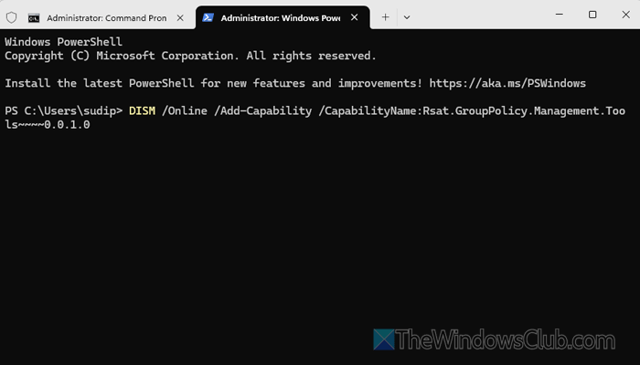 Group Policy Editor not opening in Windows 11