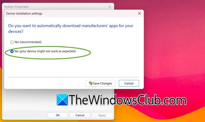 WiFi driver uninstalls automatically in Windows 11